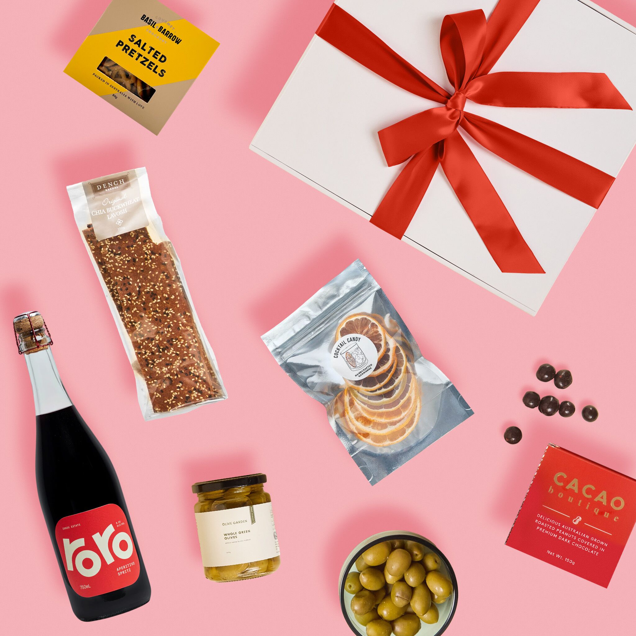 Valentine's Day Zonzo Roro Apertivo Spritz & Snack Set | Hampers With Bite